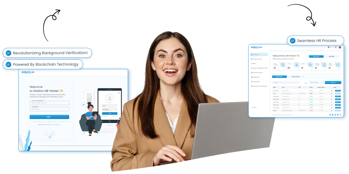 hr portal large screen image verification